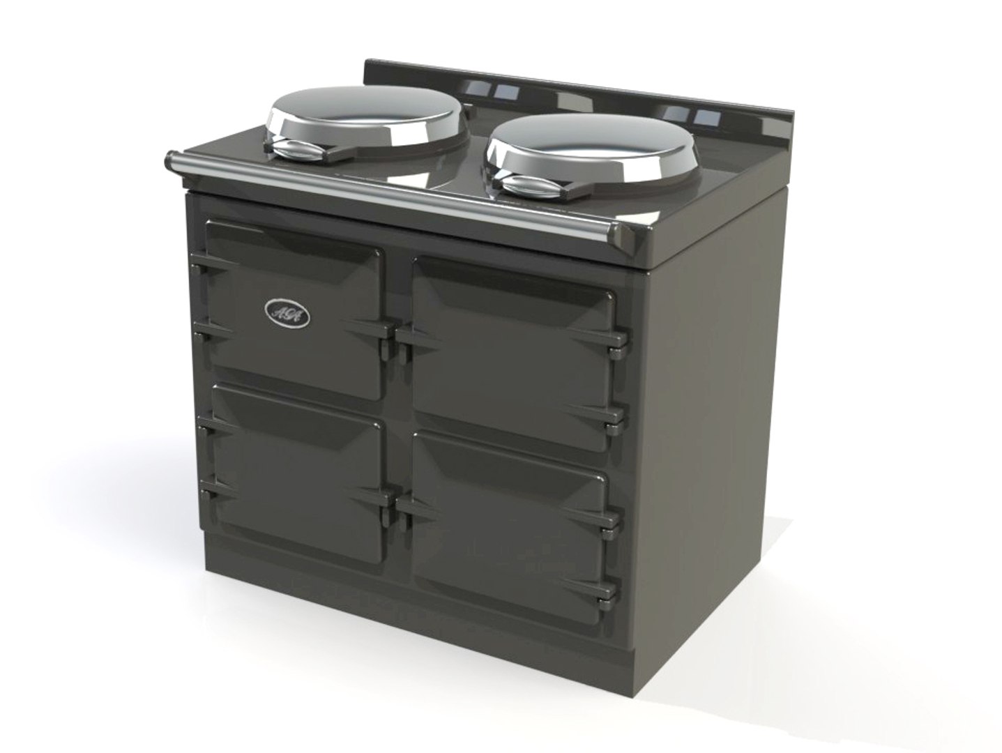 Aga Range Cooker 3d Model