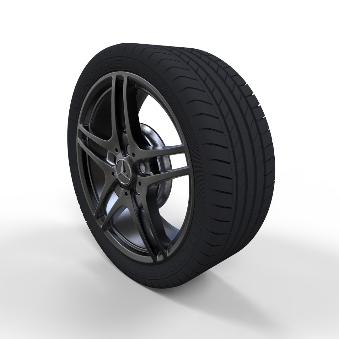 3d Mercedes-benz Wheel