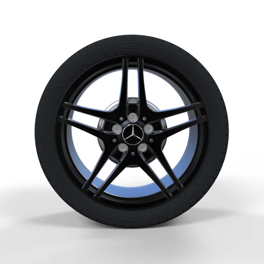 3d Mercedes-benz Wheel