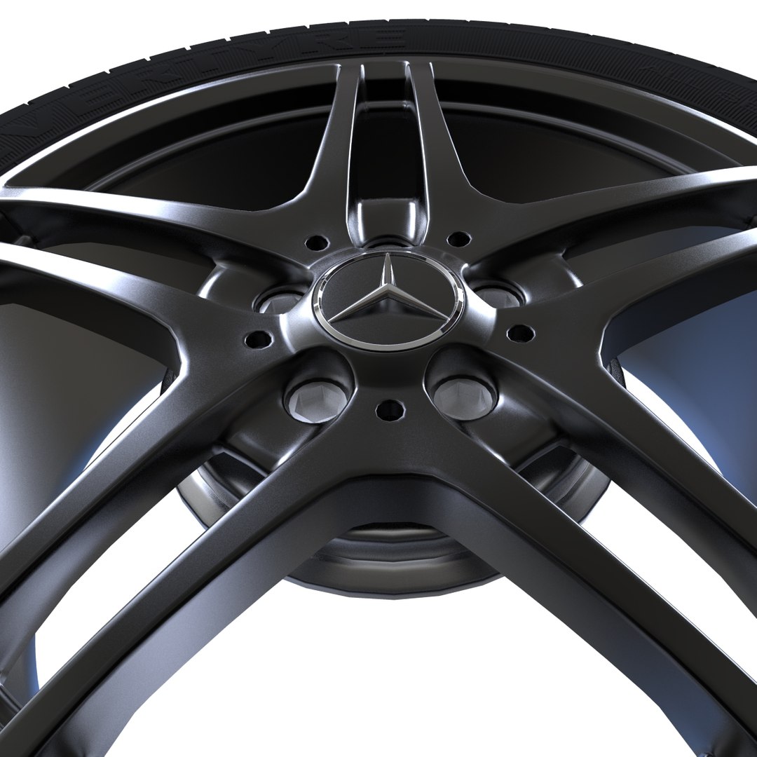 3d Mercedes-benz Wheel