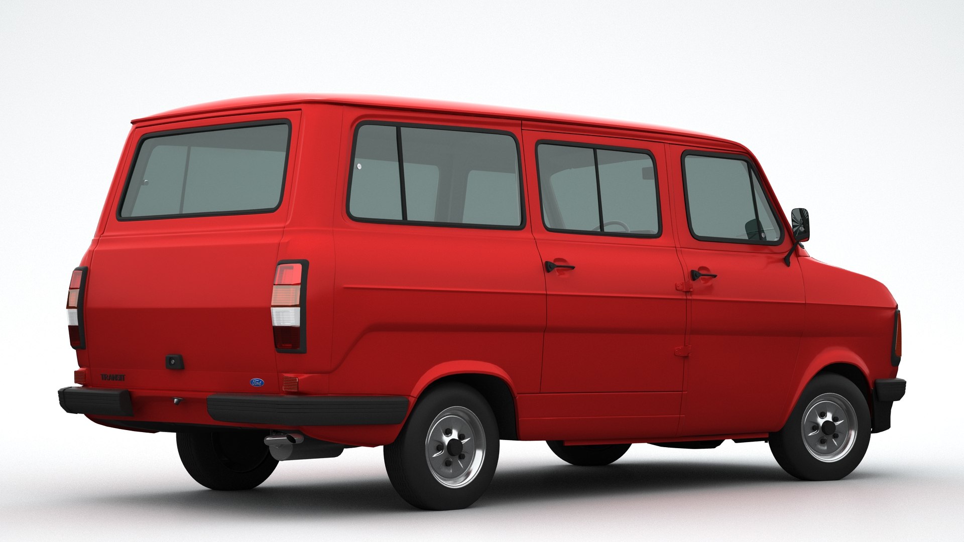 Ford Transit Mk2 80s 3D Model - TurboSquid 2179681