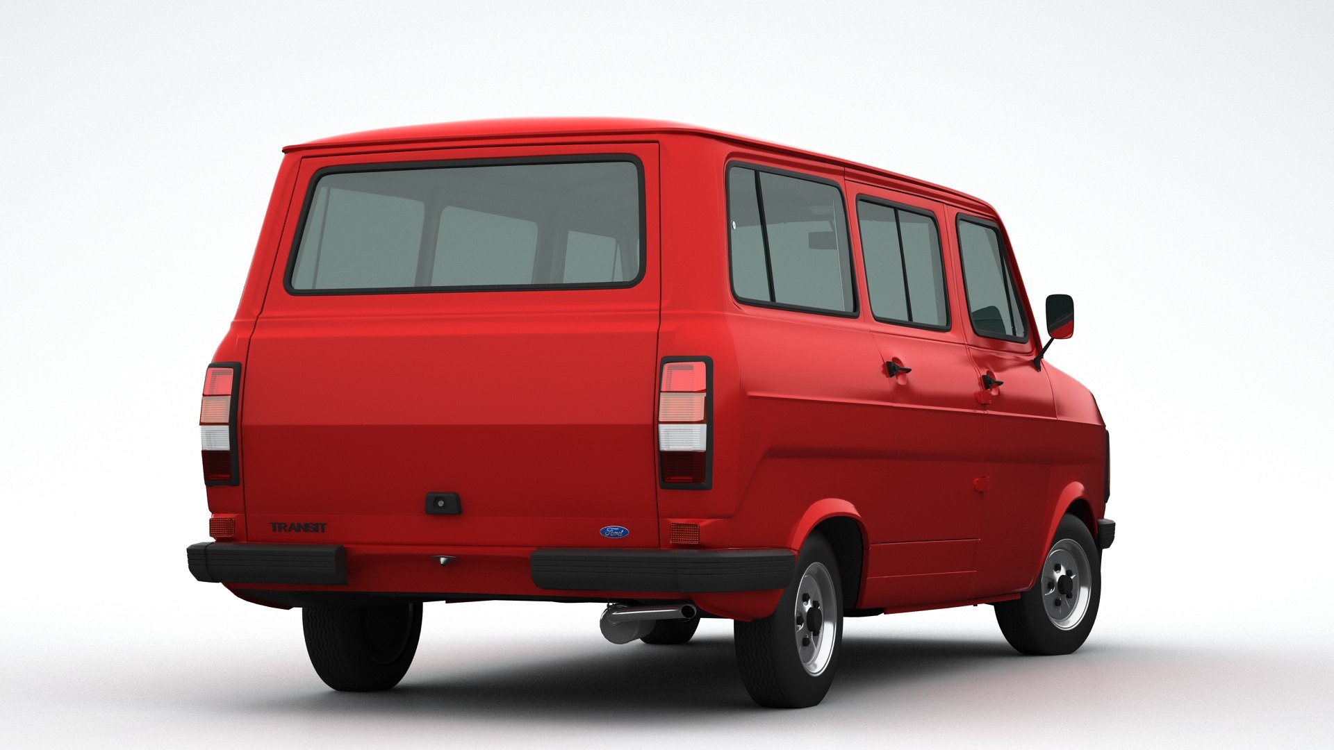 Ford Transit Mk2 80s 3D Model - TurboSquid 2179681
