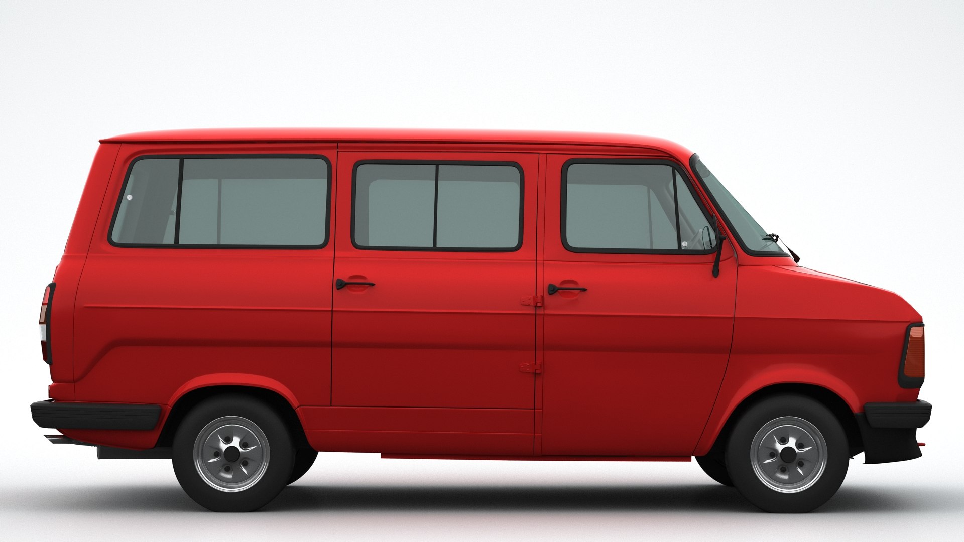 Ford Transit Mk2 80s 3D Model - TurboSquid 2179681