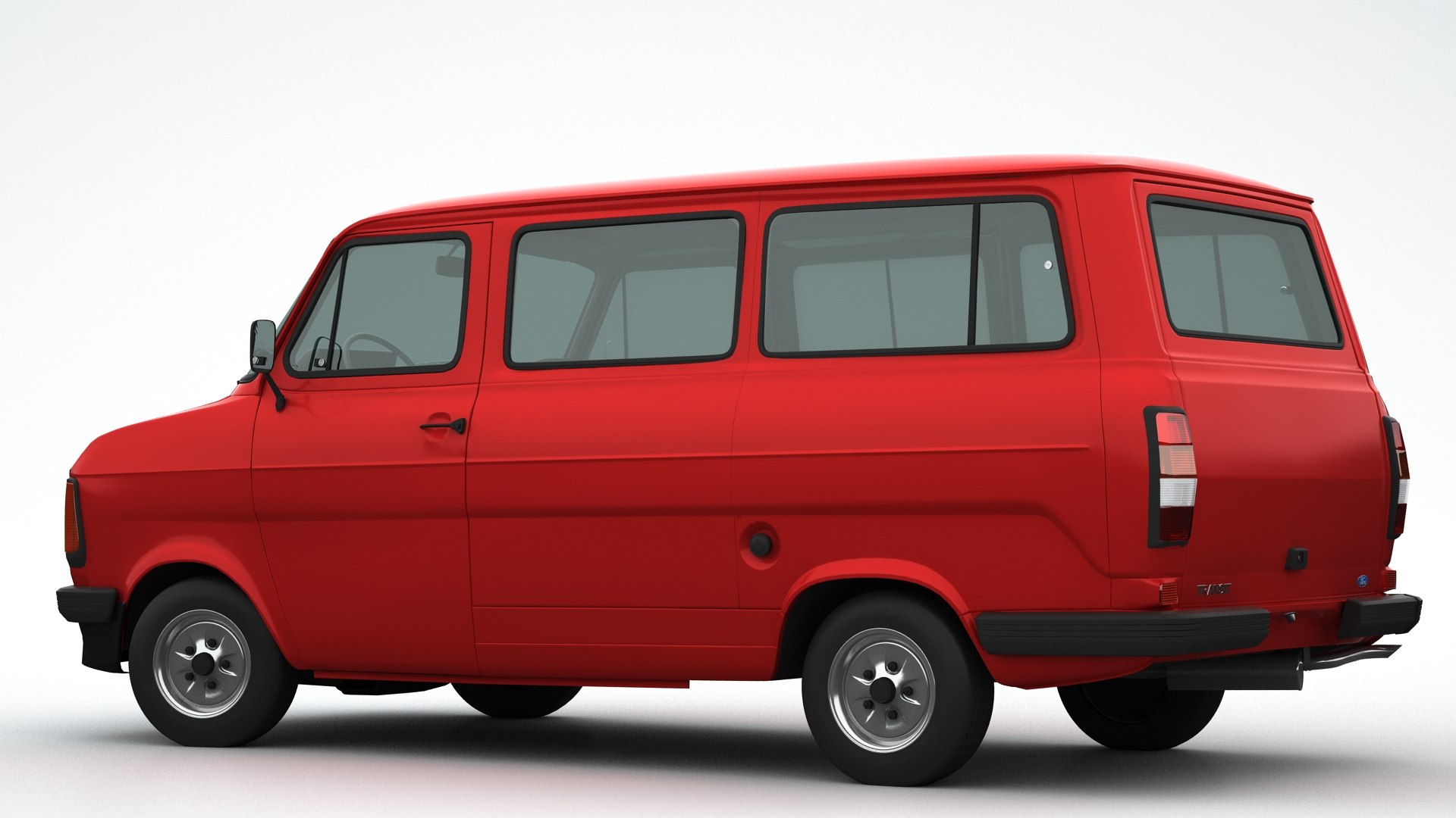 Ford Transit Mk2 80s 3D Model - TurboSquid 2179681