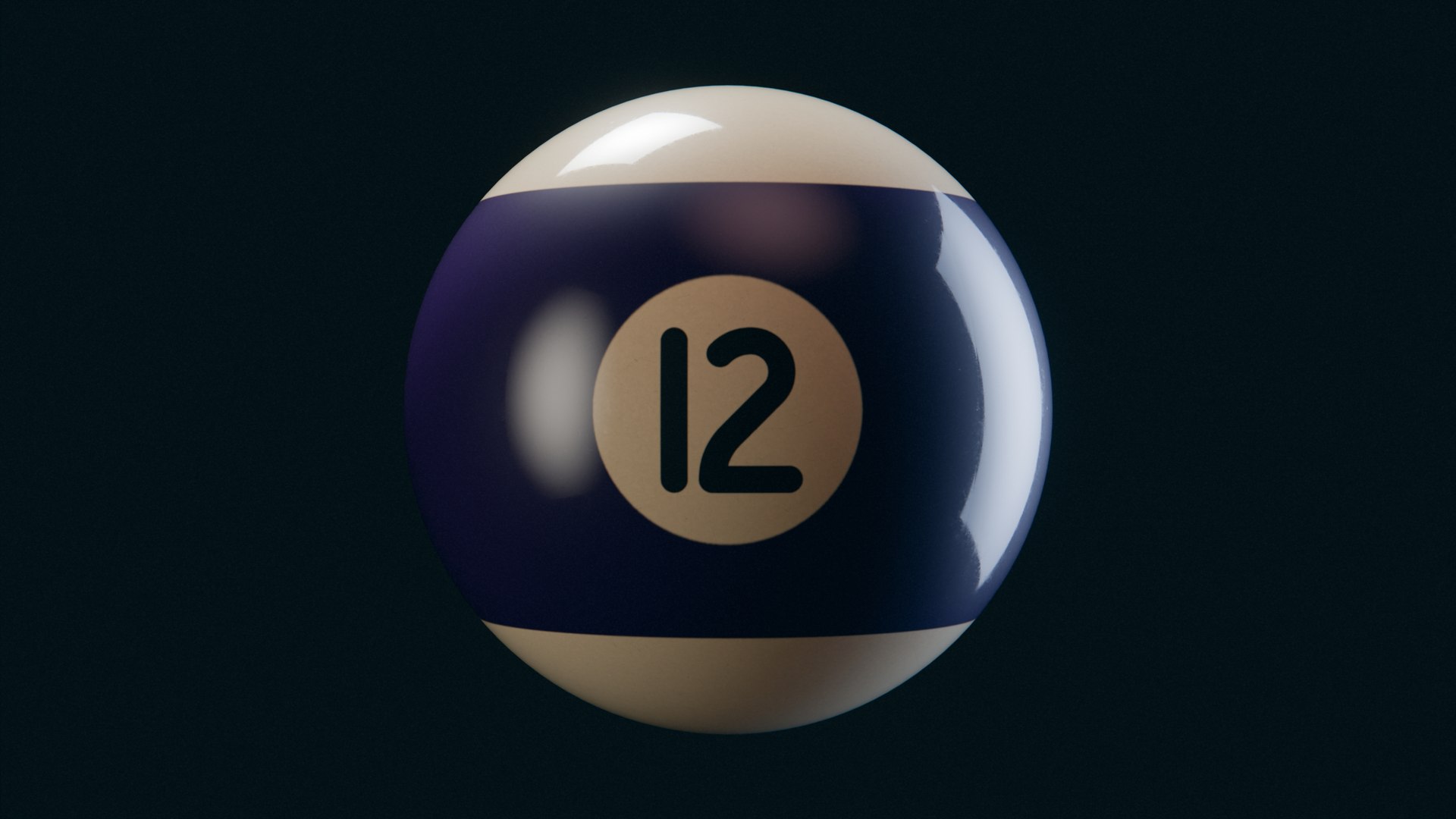 3D Ball 12 Model - TurboSquid 2271535