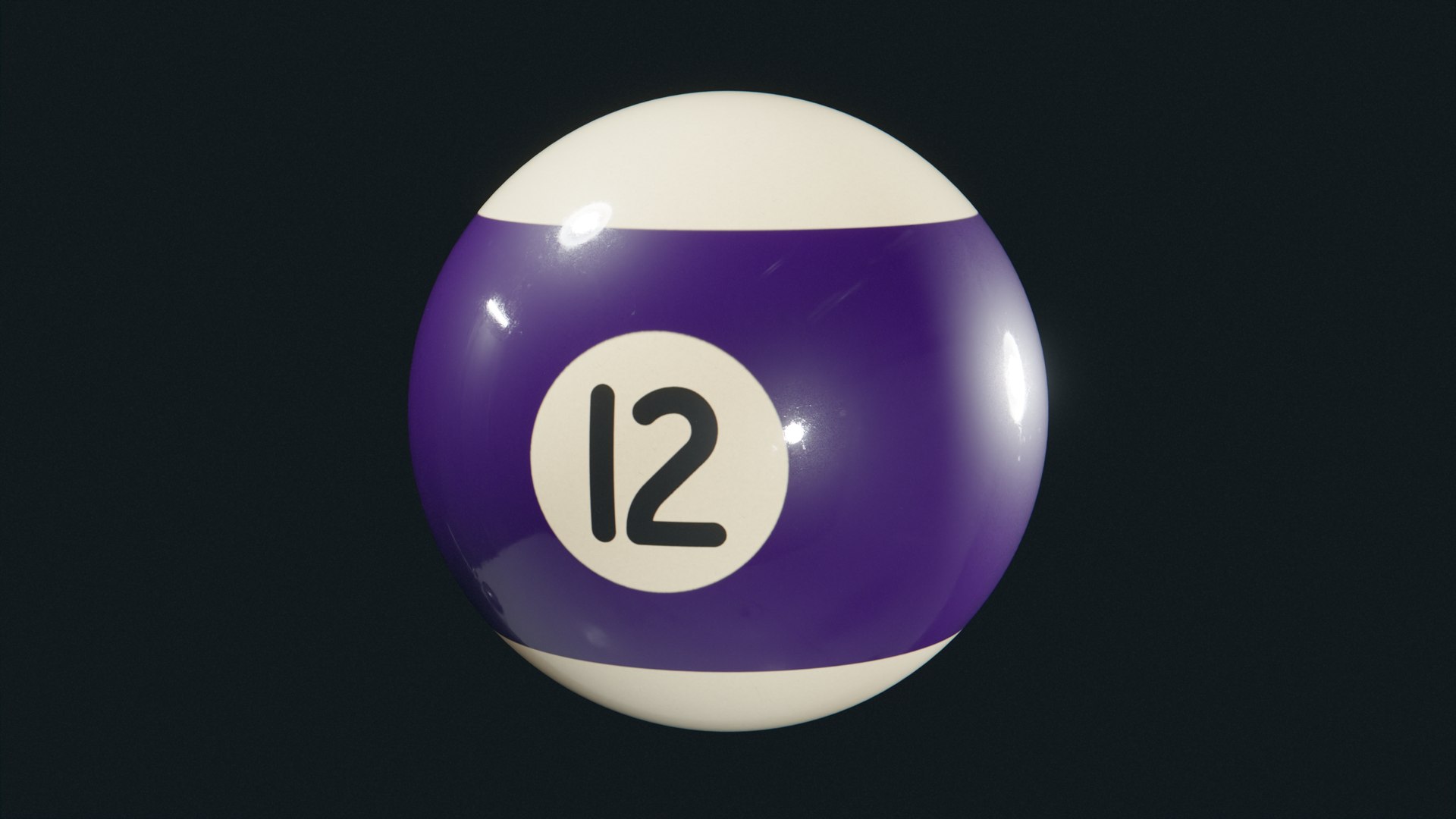 3D Ball 12 Model - TurboSquid 2271535