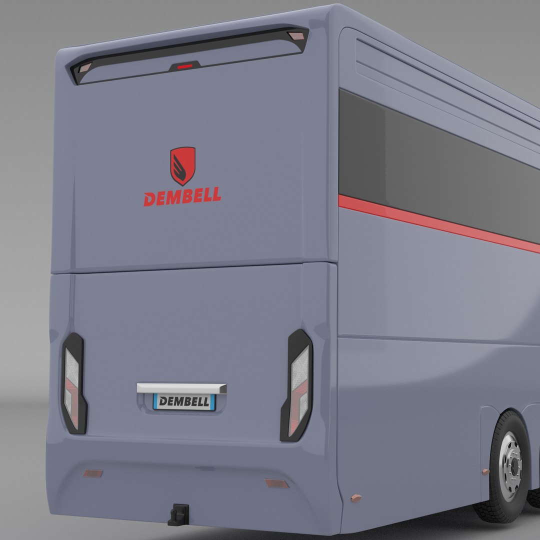 Dembell Motorhome Model M Grey-Blue Color Class A Mercedes-Benz Actros ...