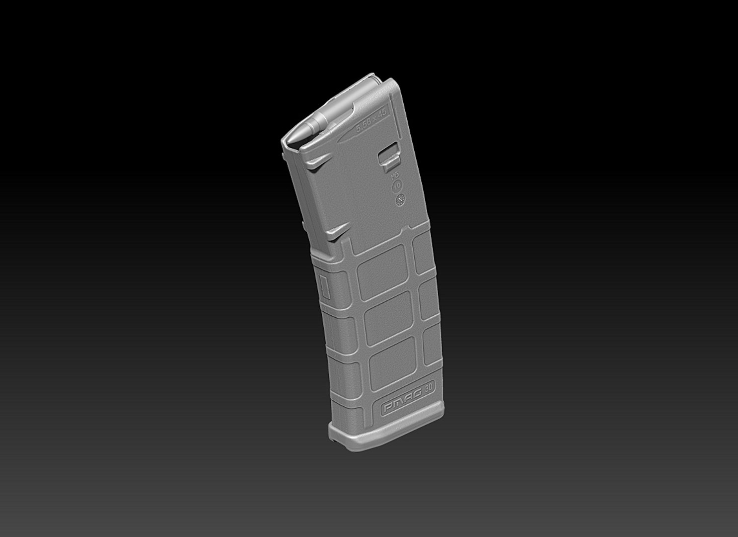 Magpul Pmag 30 Magazine 3d Model