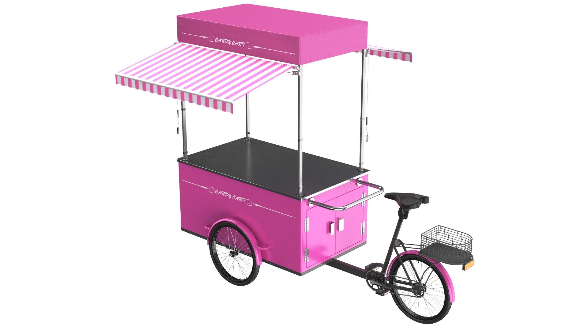 Bicycle Candy Cart 3D - TurboSquid 1987295