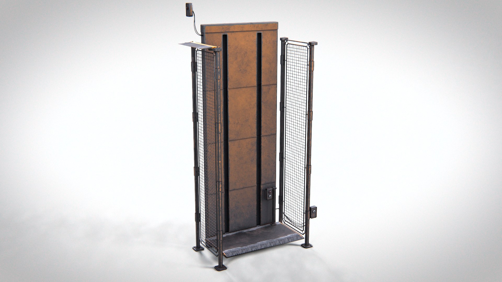 Industrial Elevator PBR 3D Model - TurboSquid 2404026