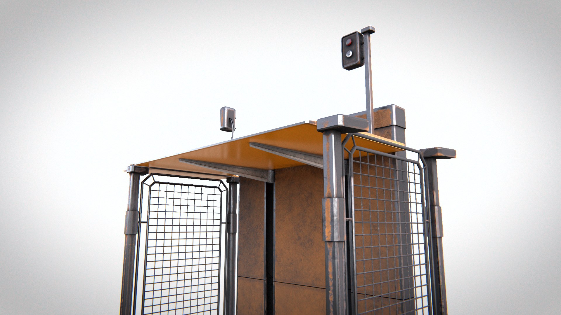 Industrial Elevator PBR 3D Model - TurboSquid 2404026