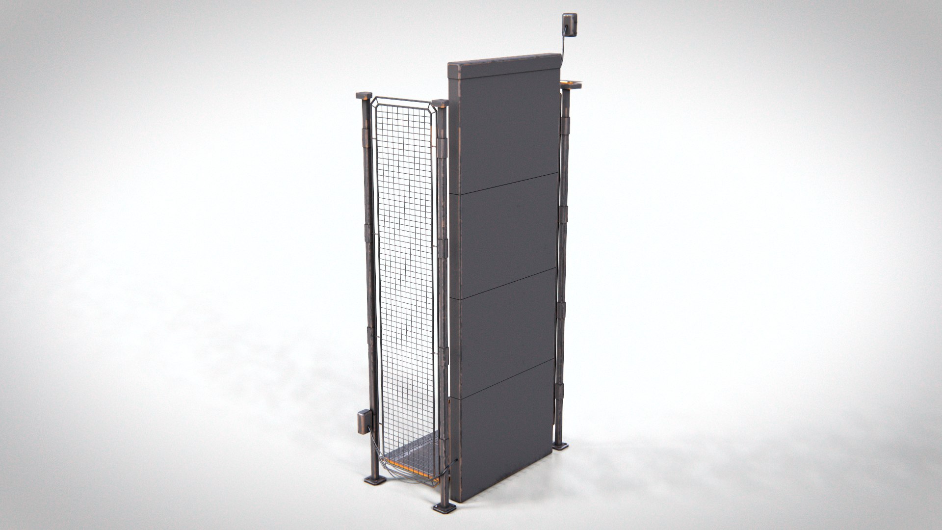 Industrial Elevator PBR 3D Model - TurboSquid 2404026