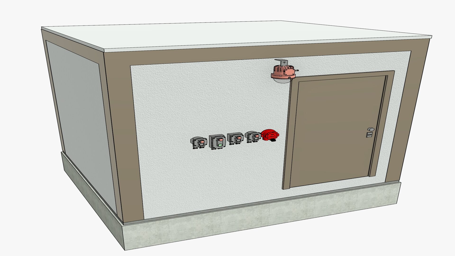Oilfield Technological Block 3D - TurboSquid 2160625