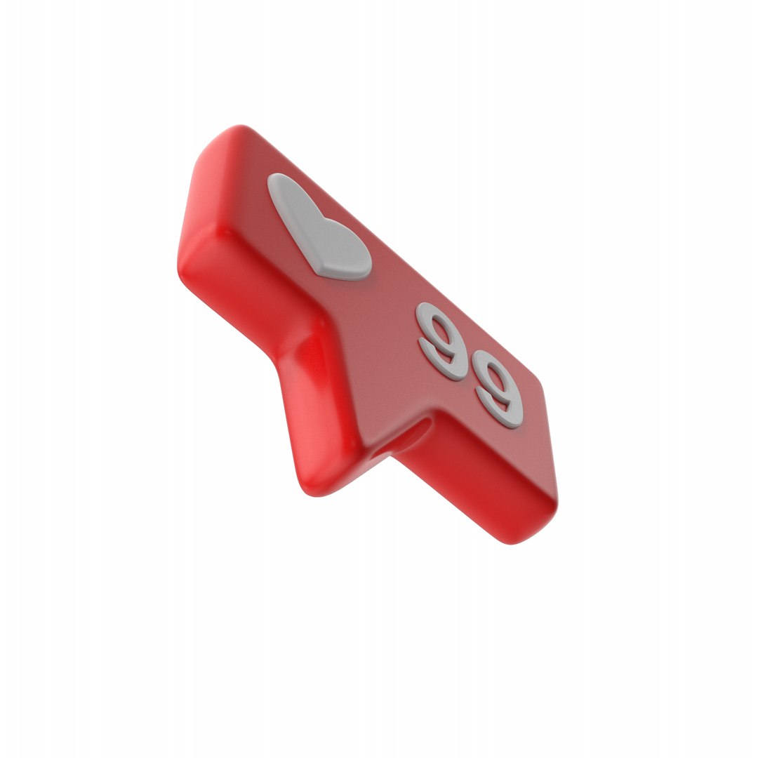 99 Likes Social Media Banner 3D Model - TurboSquid 2168744