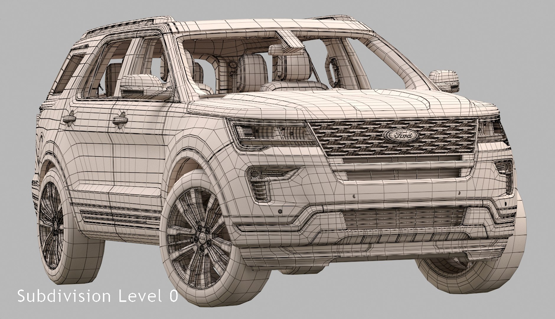 2019 Explorer 3D Model - TurboSquid 1386615