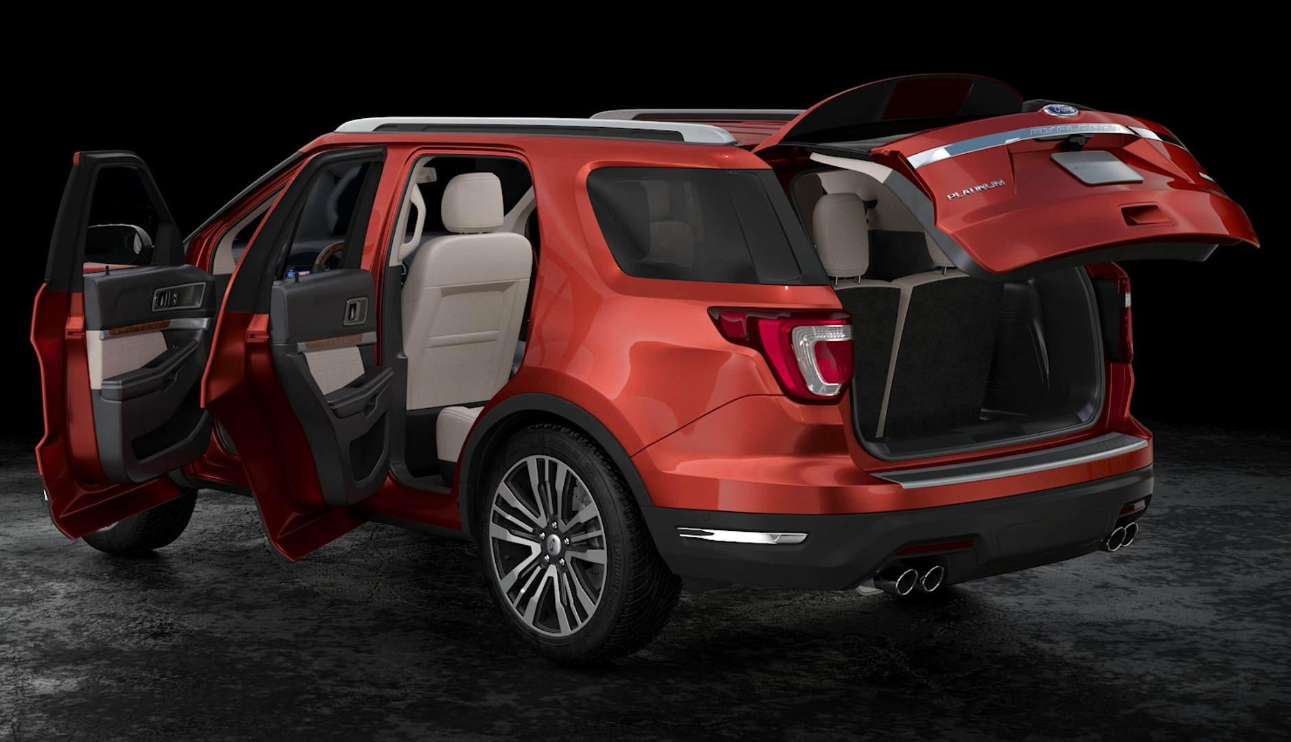 2019 explorer 3D model - TurboSquid 1386615