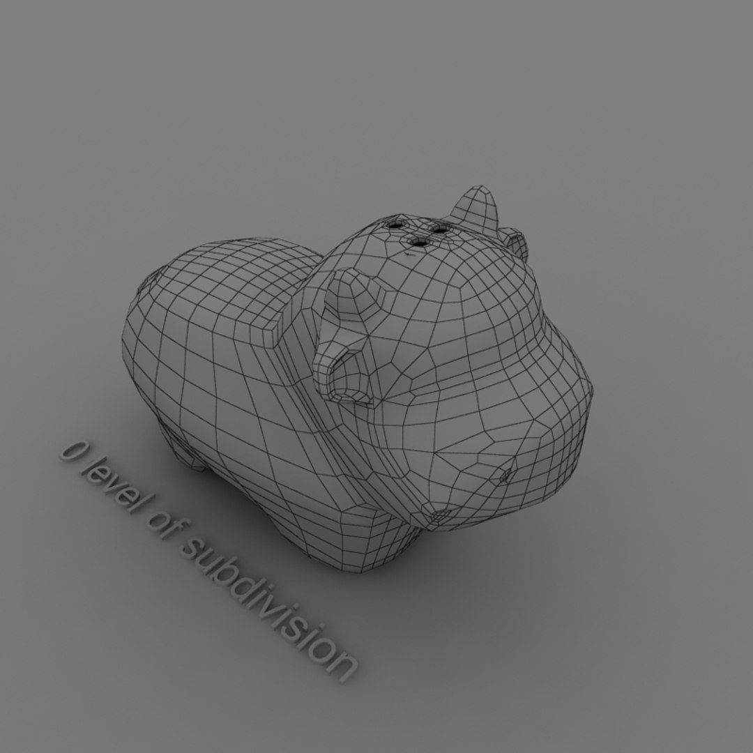 3d salt shaker model