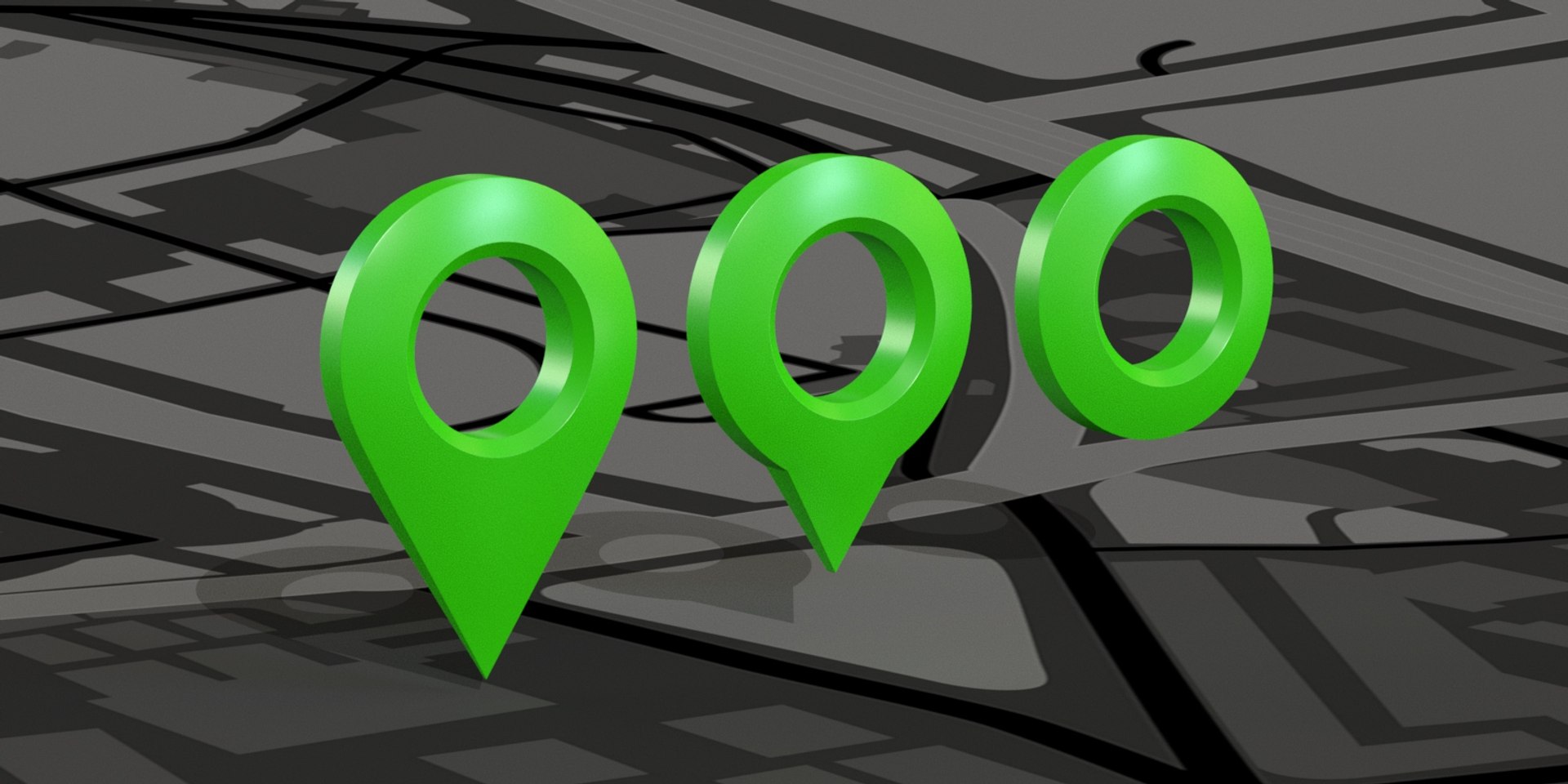 3D Super Cool Set Geo-pin - TurboSquid 1384837