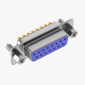 3D connectors electronics standard - TurboSquid 1638370