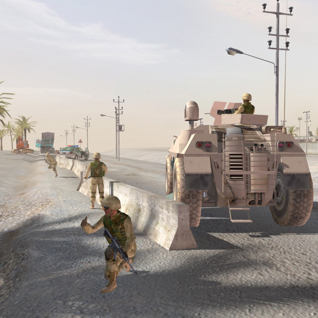 3d War Scenario Multi Format