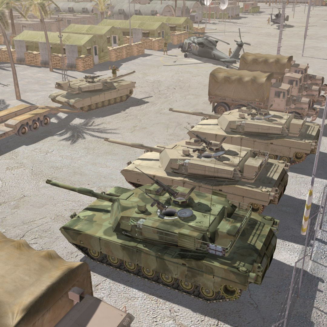 3d War Scenario Multi Format