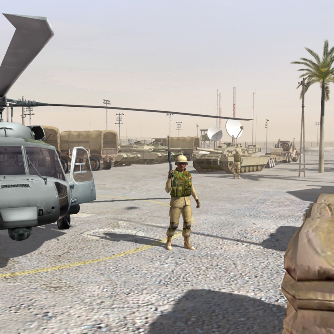 3d War Scenario Multi Format