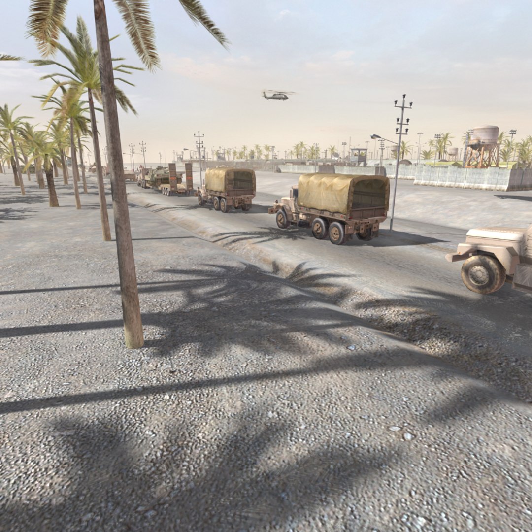 3d War Scenario Multi Format