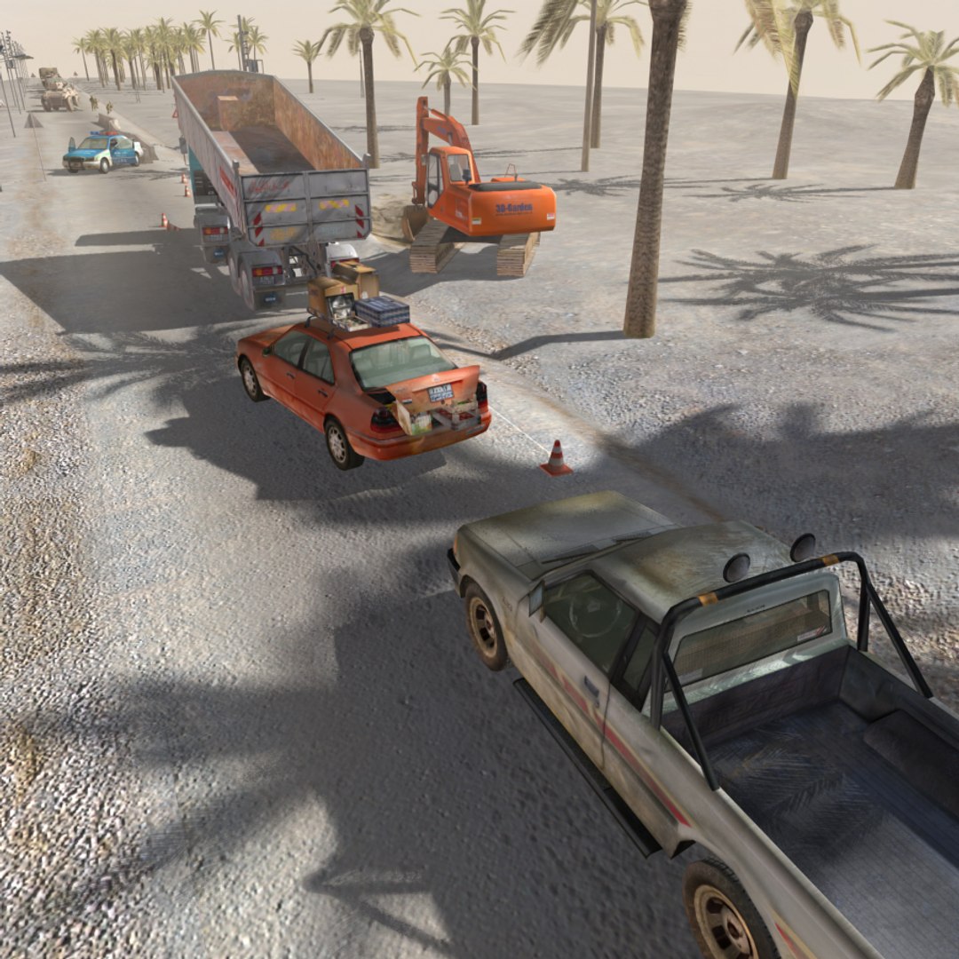 3d War Scenario Multi Format