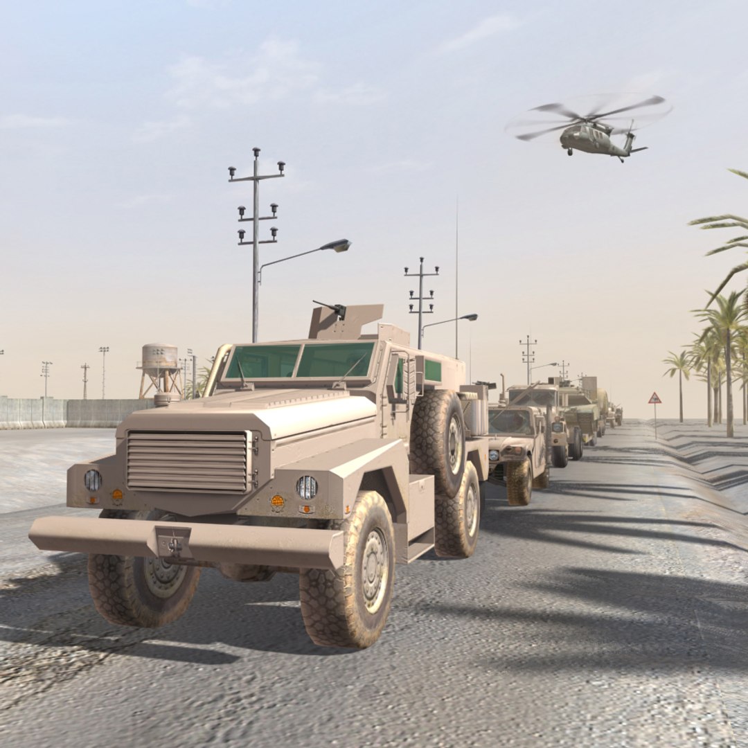 3d War Scenario Multi Format