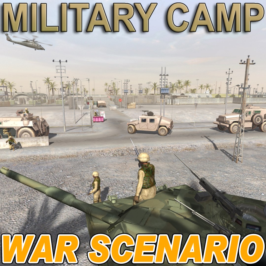 3d war scenario multi format