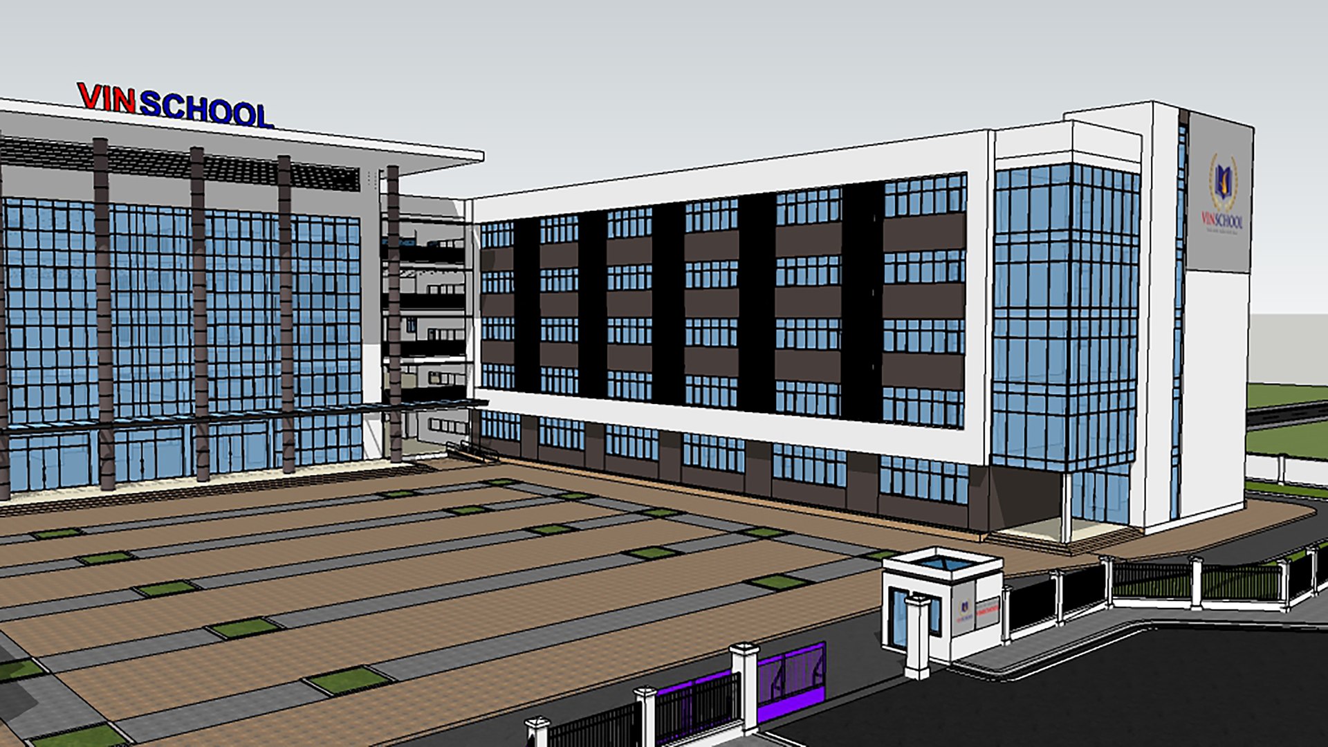 3D School Model - TurboSquid 1863181
