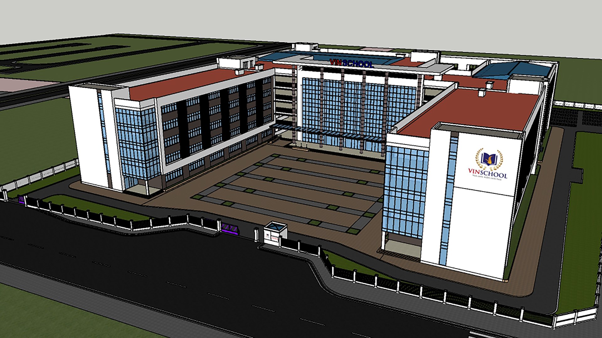 3D School Model - TurboSquid 1863181