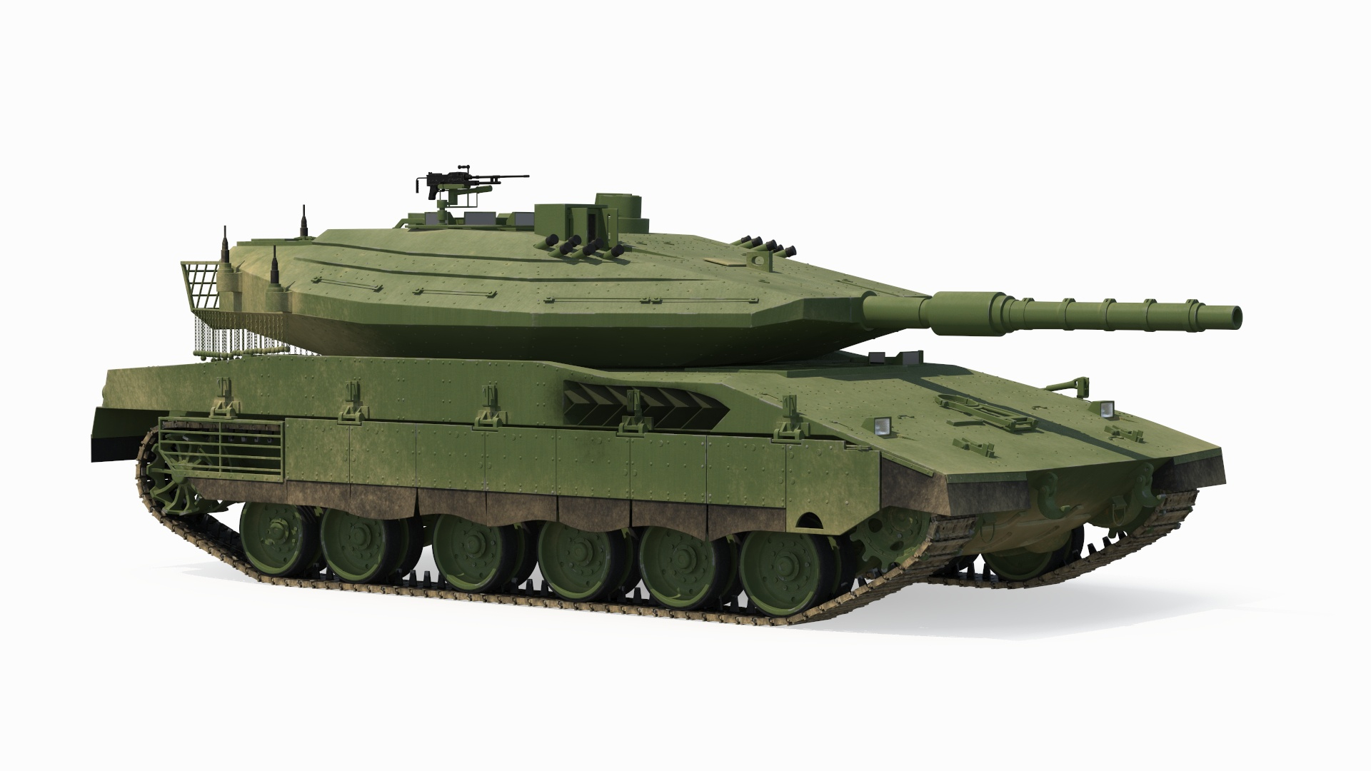 3D Main Battle Tank Merkava Mk IV - TurboSquid 2386199