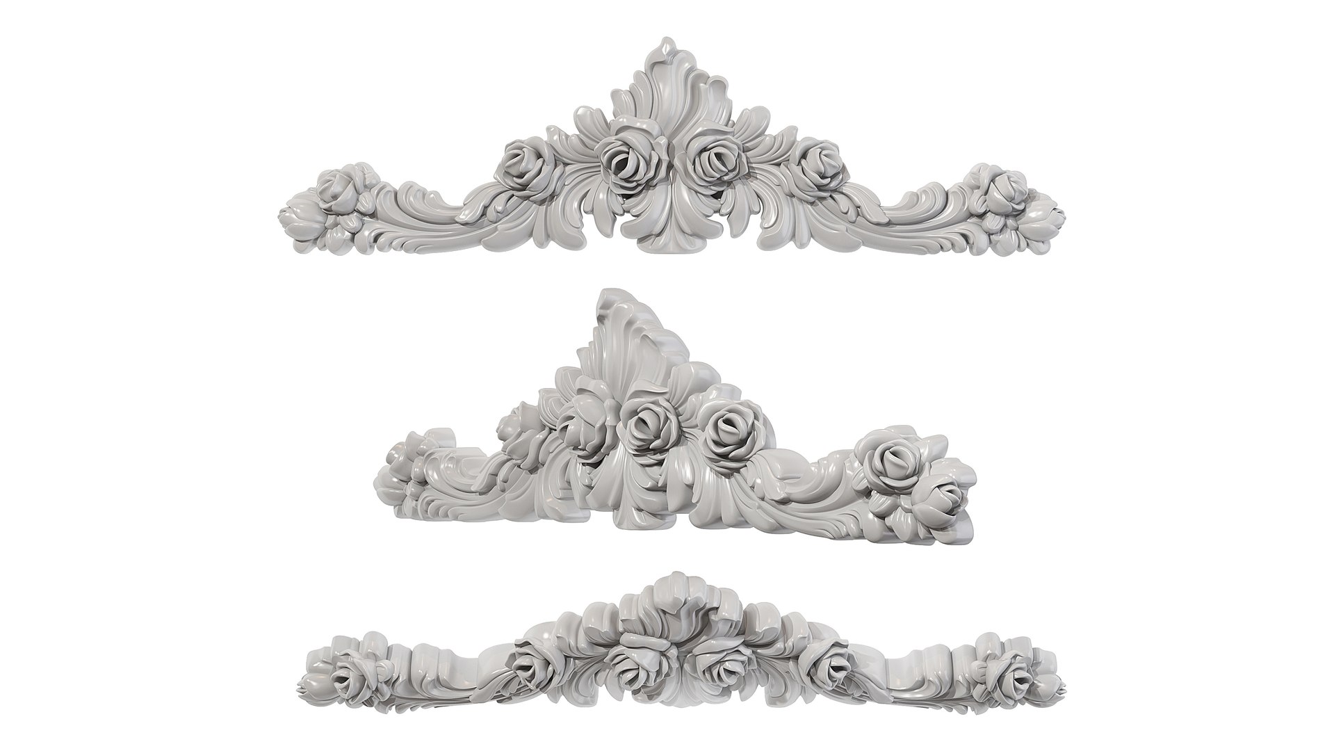 3D Model Classic Carved 215 - TurboSquid 2065236