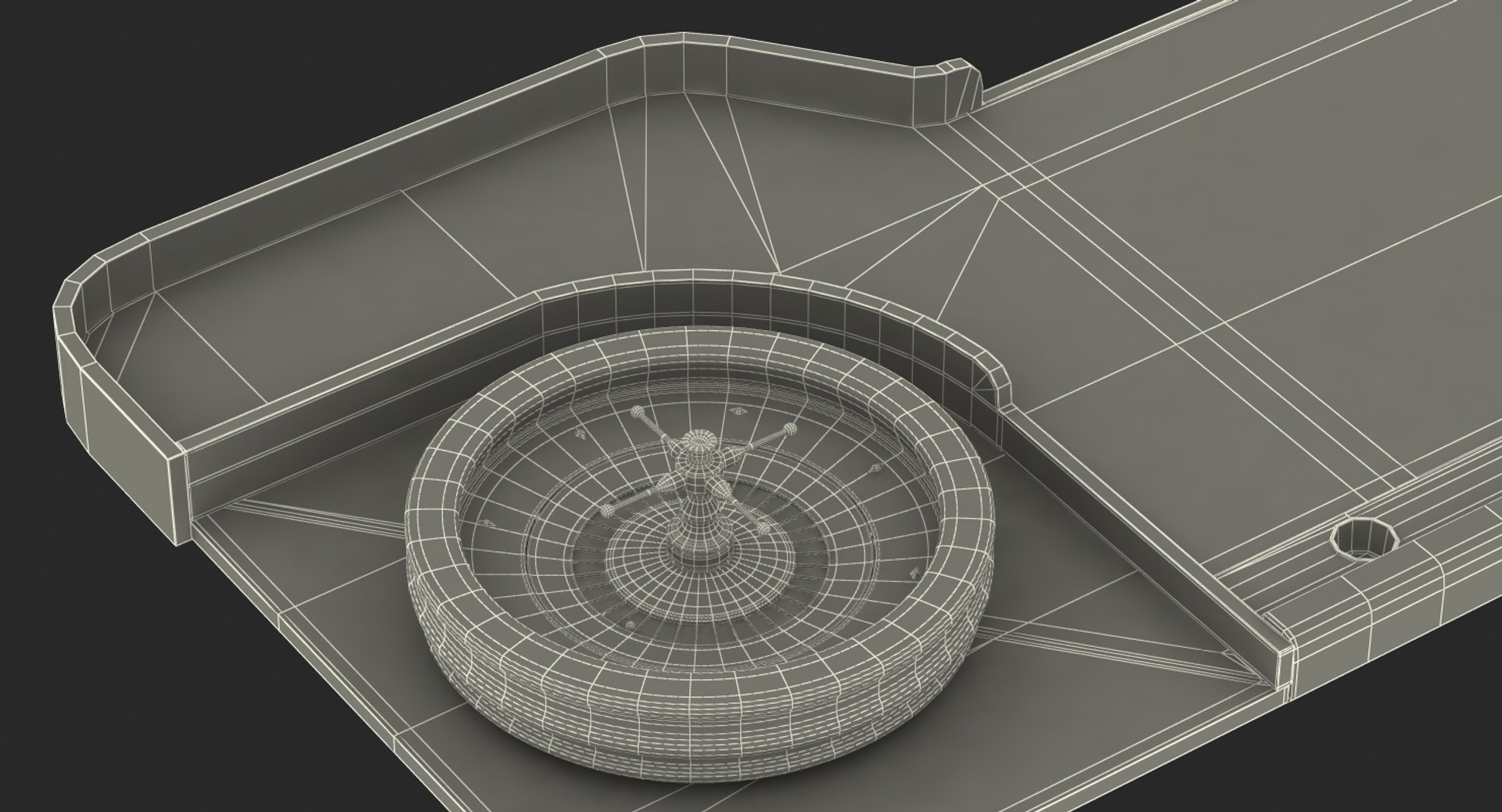 Casino roulette table 3D model - TurboSquid 1209678