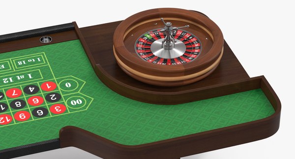Casino roulette table 3D model - TurboSquid 1209678