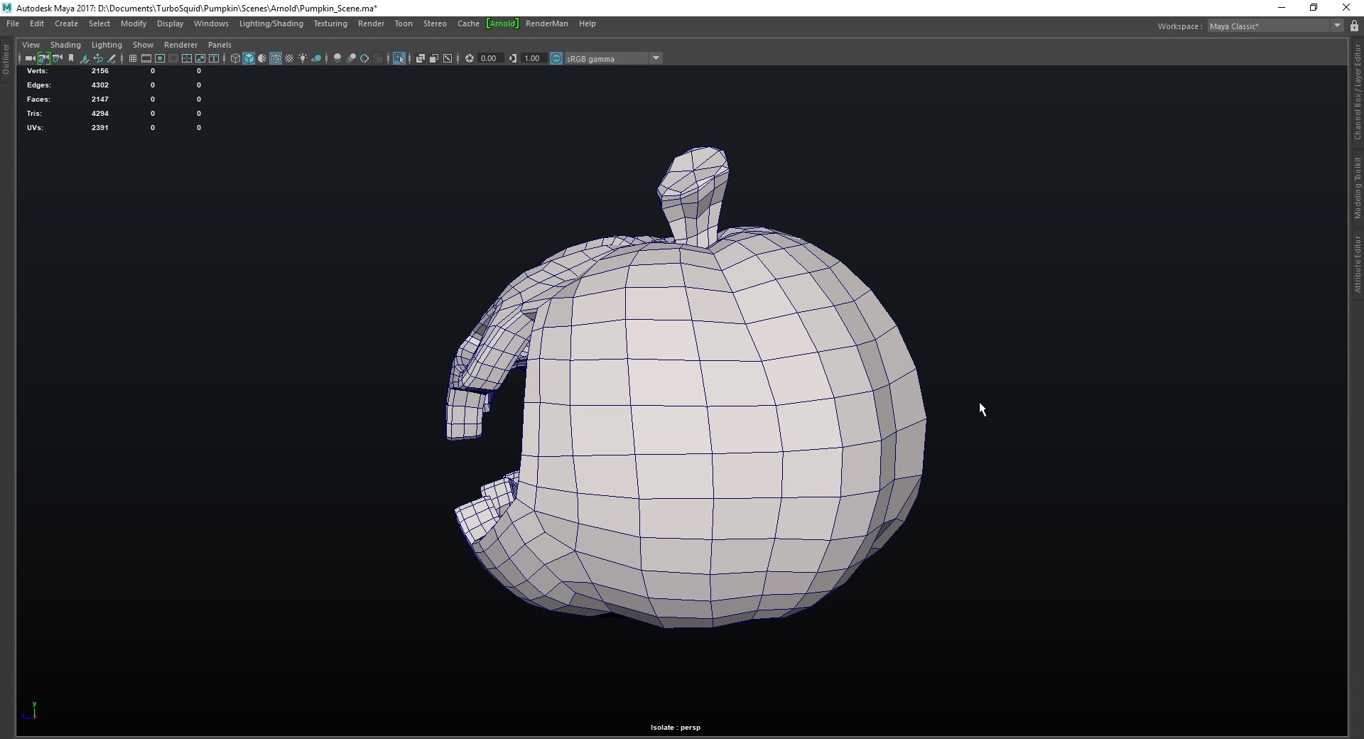 3D Halloween Pumpkin - TurboSquid 1206324