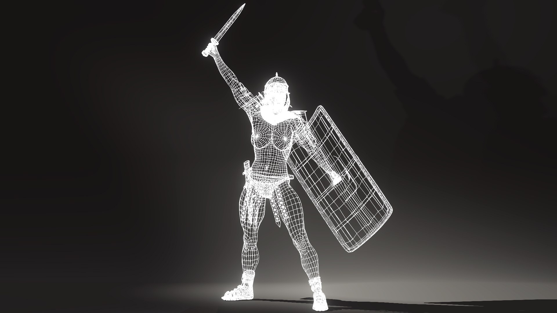 Roman Soldier 3D Model - TurboSquid 2303670