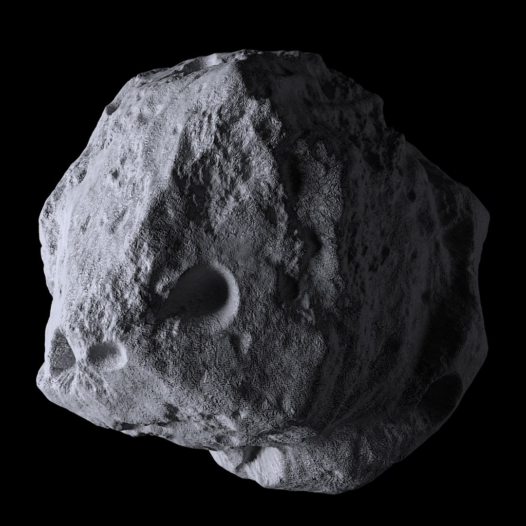3D asteroid model - TurboSquid 1151283