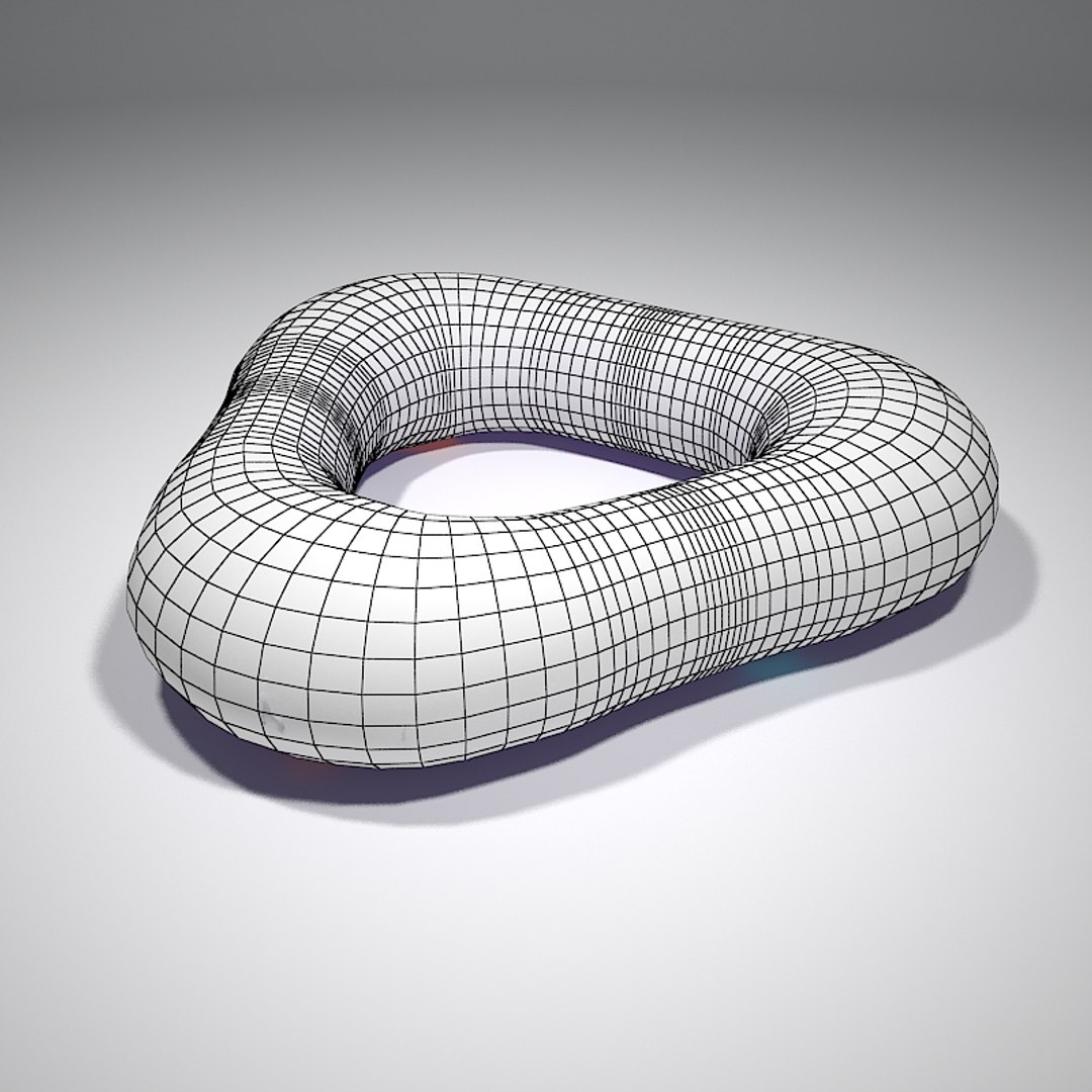 Inflatable Swim Ring 3d Model