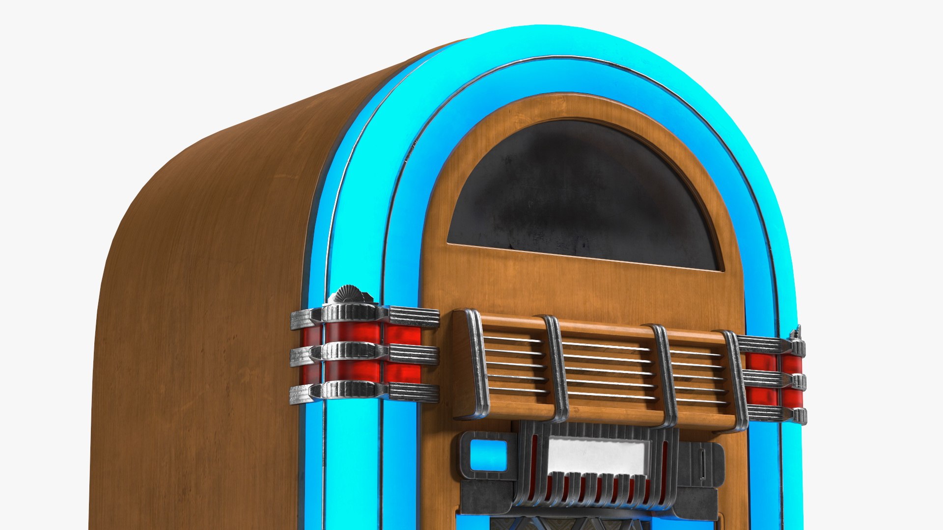 3D Retro Classic Jukebox Model - TurboSquid 2180071