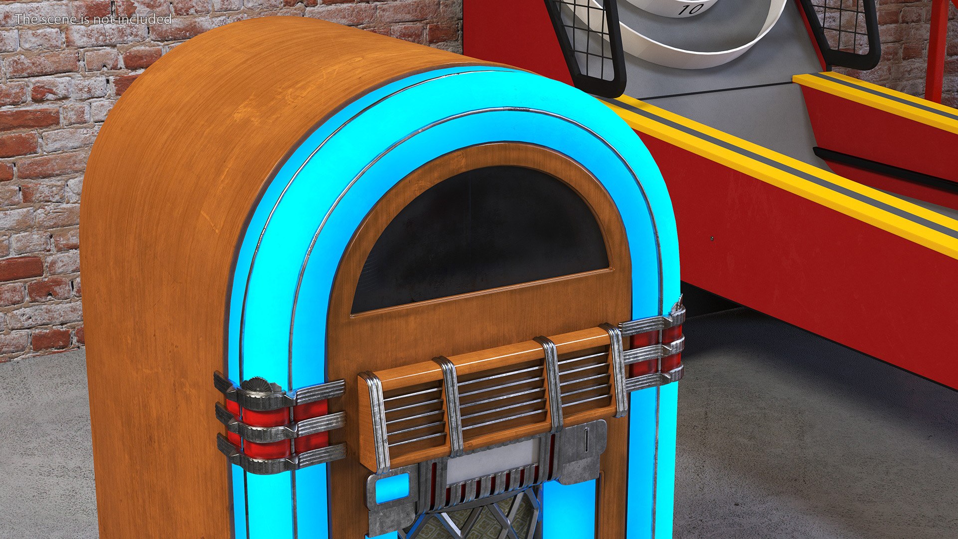 3D Retro Classic Jukebox Model - TurboSquid 2180071
