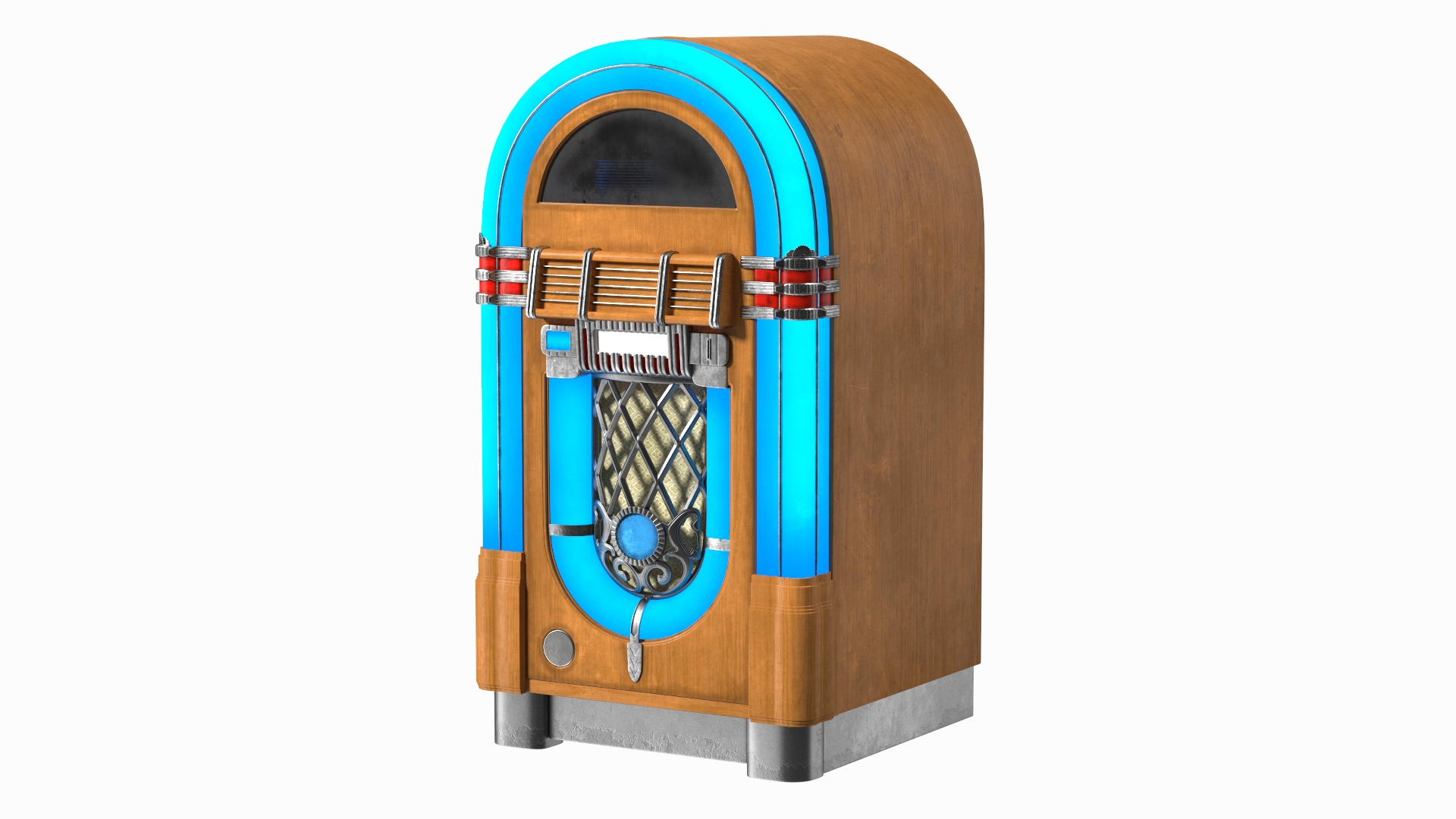 3D Retro Classic Jukebox Model - TurboSquid 2180071