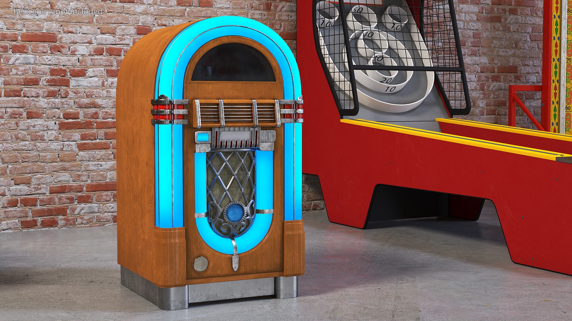 3D Retro Classic Jukebox Model - TurboSquid 2180071