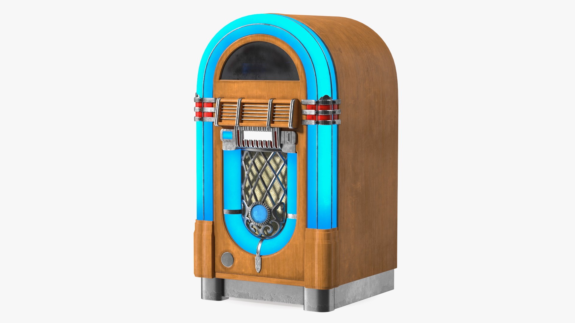 3D Retro Classic Jukebox Model - TurboSquid 2180071