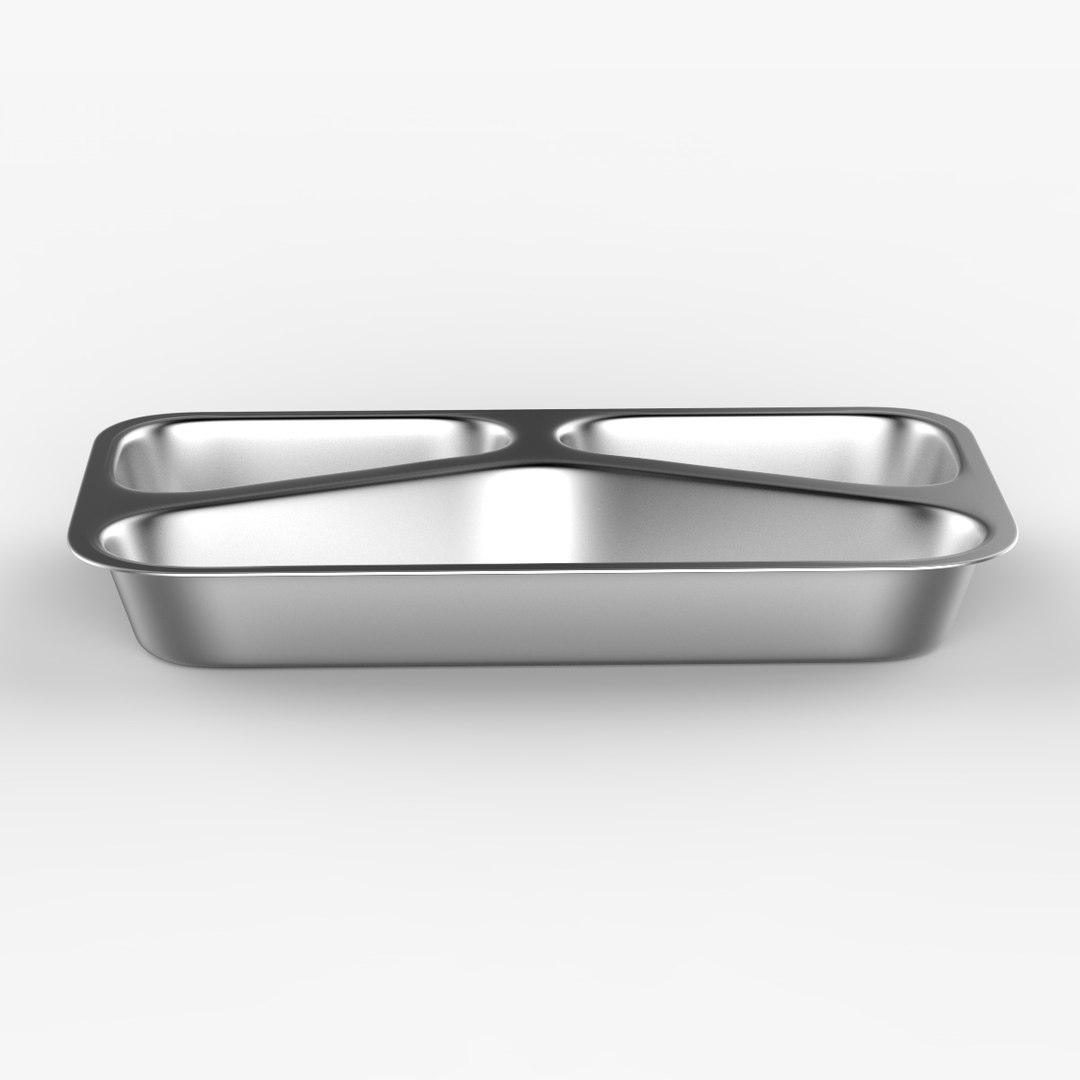 Meal tray v3 3D model - TurboSquid 1153506