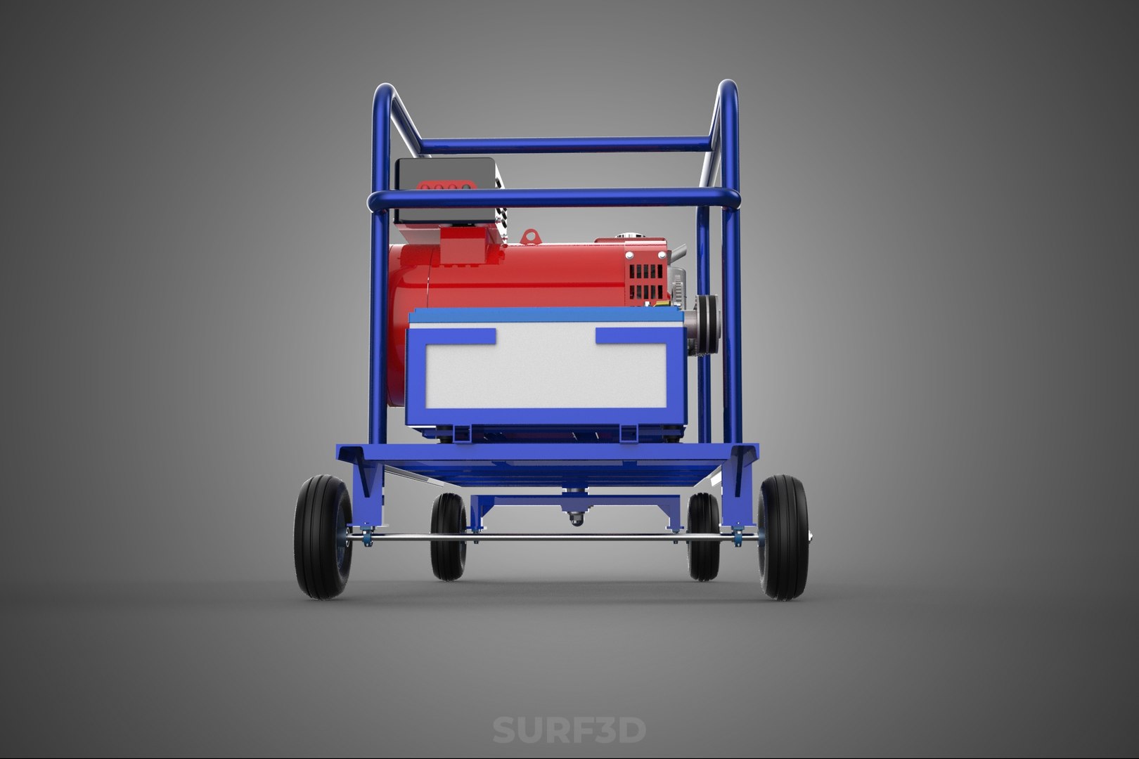 3D PORTABLE ELECTRIC VEHICLE EV CAR CHARGING SYSTEM POWER GENERATOR ...