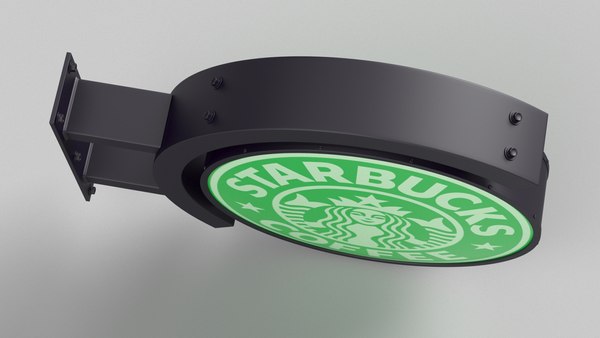 modelo 3d Starbucks Street Light - TurboSquid 2054787