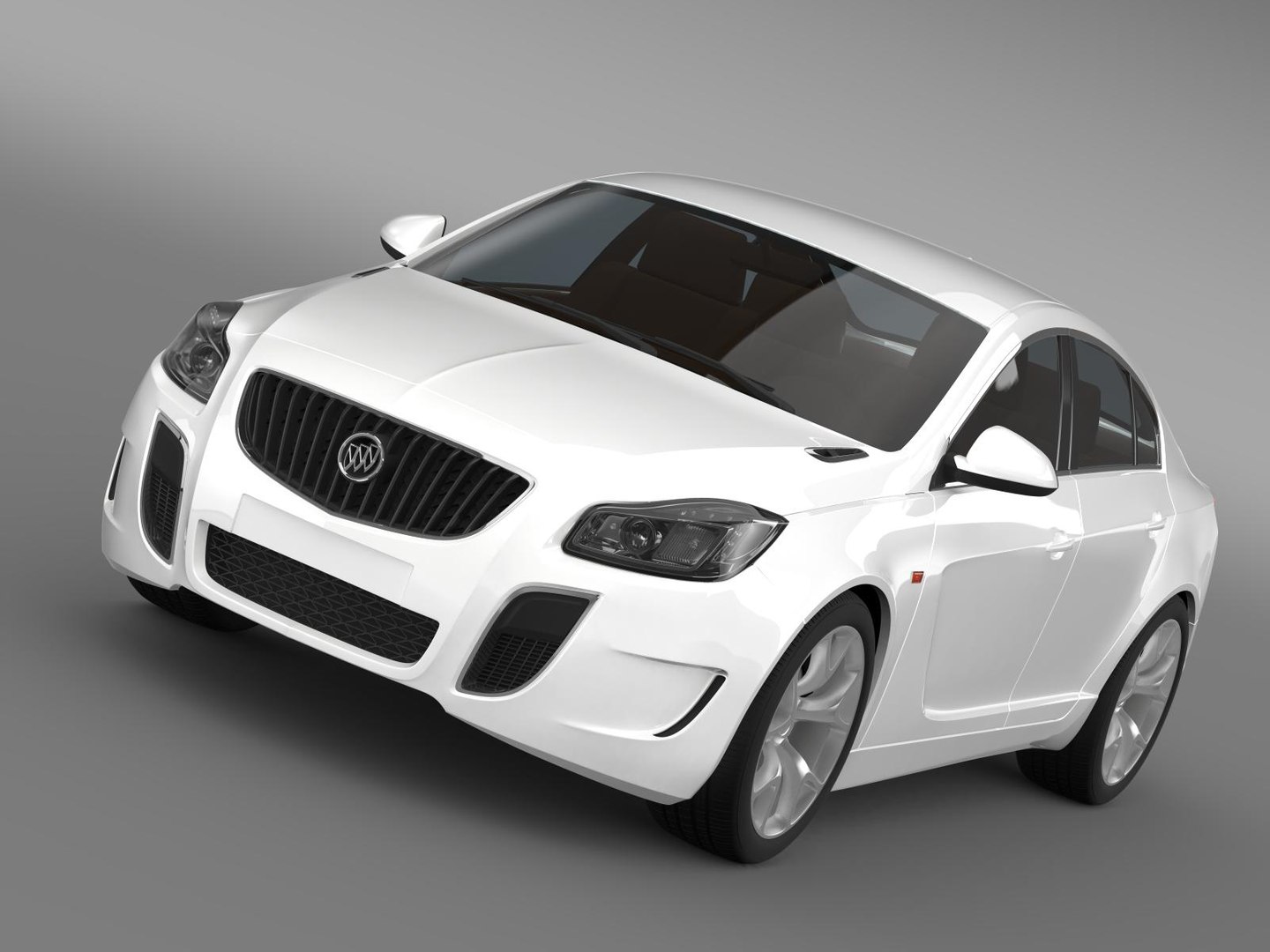 3d Model Buick Regal Gs Concept