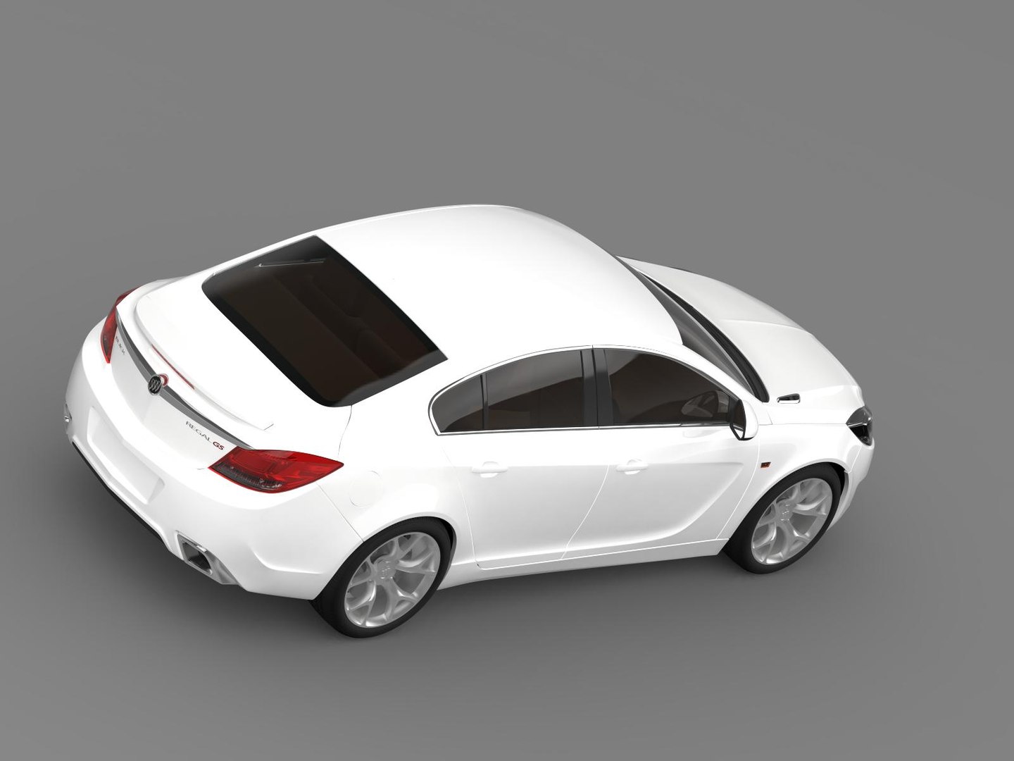 3d Model Buick Regal Gs Concept